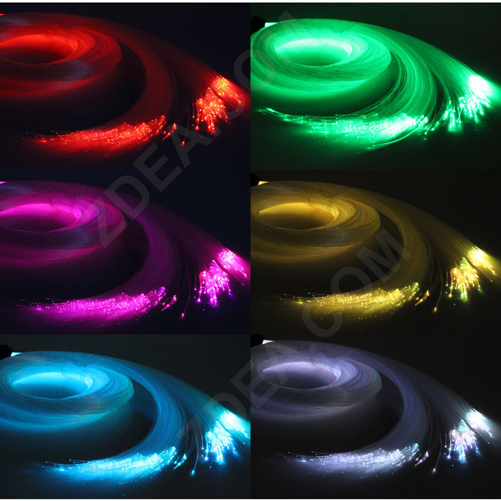 End Glow PMMA Fiber Optic Cable